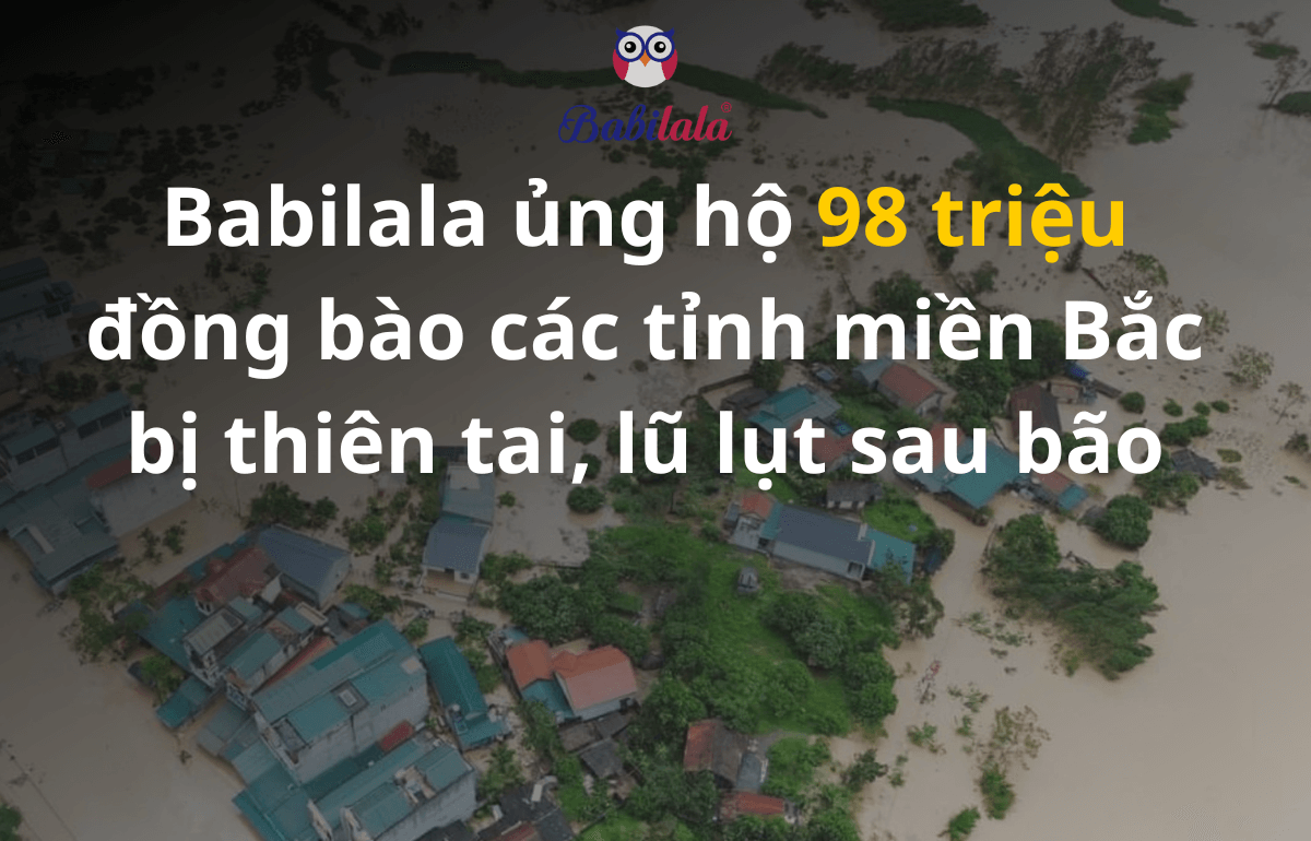 Babilala Class ủng hộ 98 triệu tới đồng bào miền Bắc bị lũ lụt